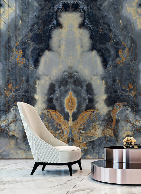 ETERNAL BLUE BOOKMATCH – Soho Marble Tile